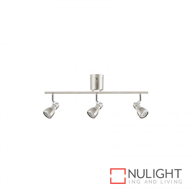 Lighting Australia | Sorrento Diy 6W Led Gu10 3 Light Spotlight-Brushed ...