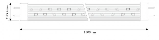 Lighting Australia | LED Tube Lamp 150 Light Bulb Evergreen LED ...