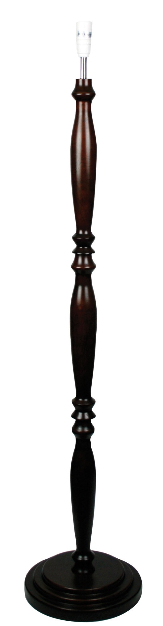 Lighting Australia | Classic Timber Floor Lamp Base in Walnut Oriel ...