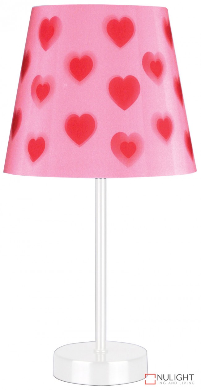 Lighting Australia | 5-8-7 Gh 3D Heart Shade Pink B22 ORI - NULighting ...